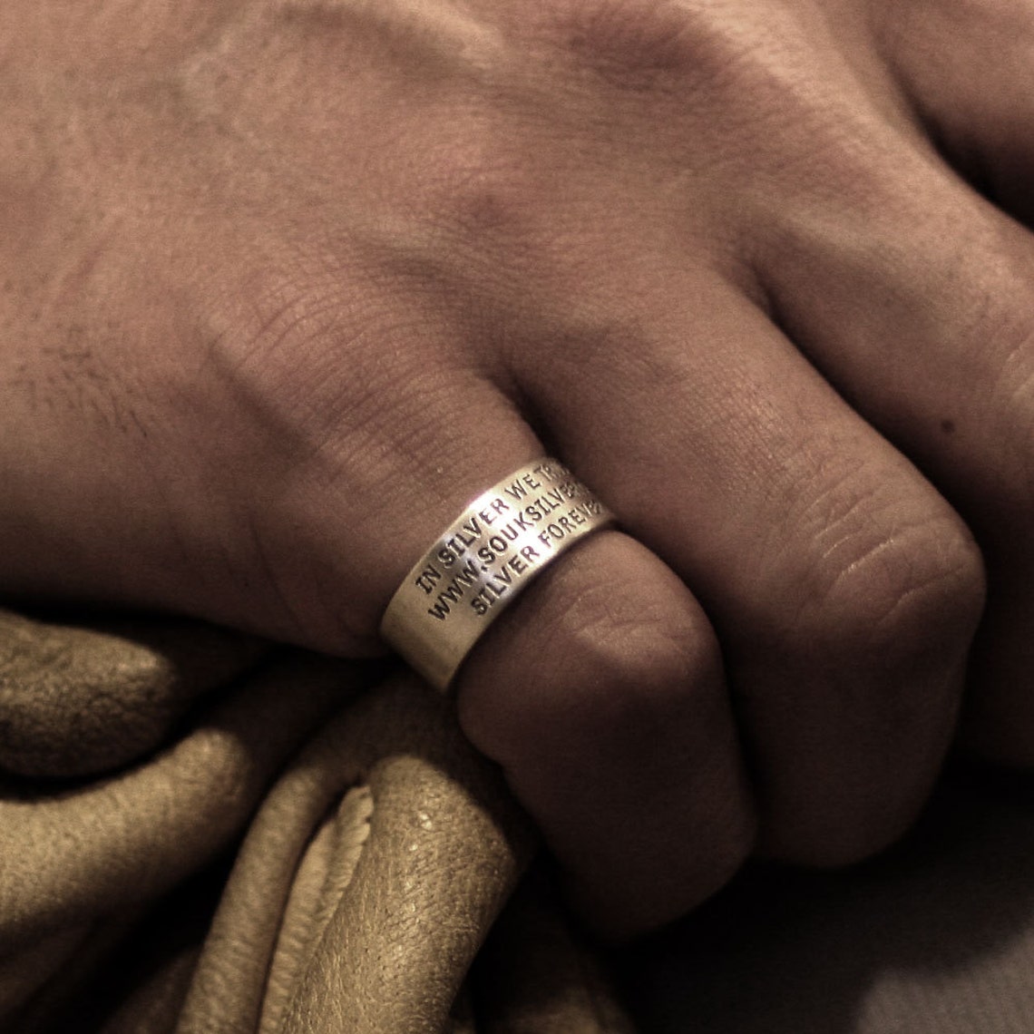 Word Ring Love Ring Name Ring Message Ring Promise Ring - Etsy