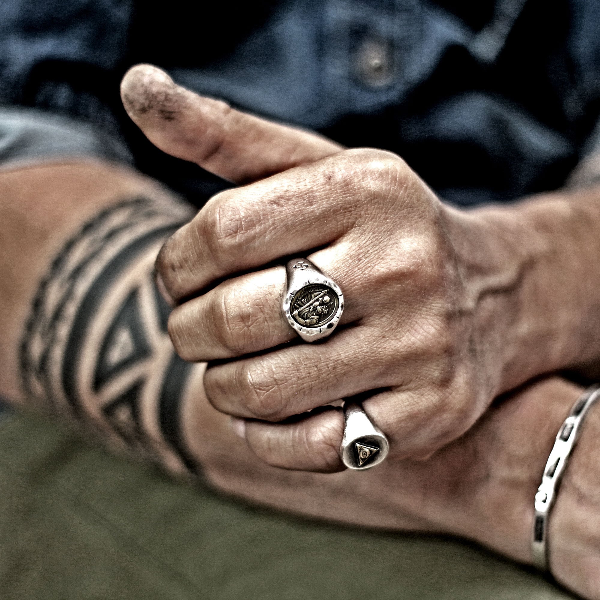 Vintage Ring Medieval Ring Carved Ring Menly Ring Mens - Etsy