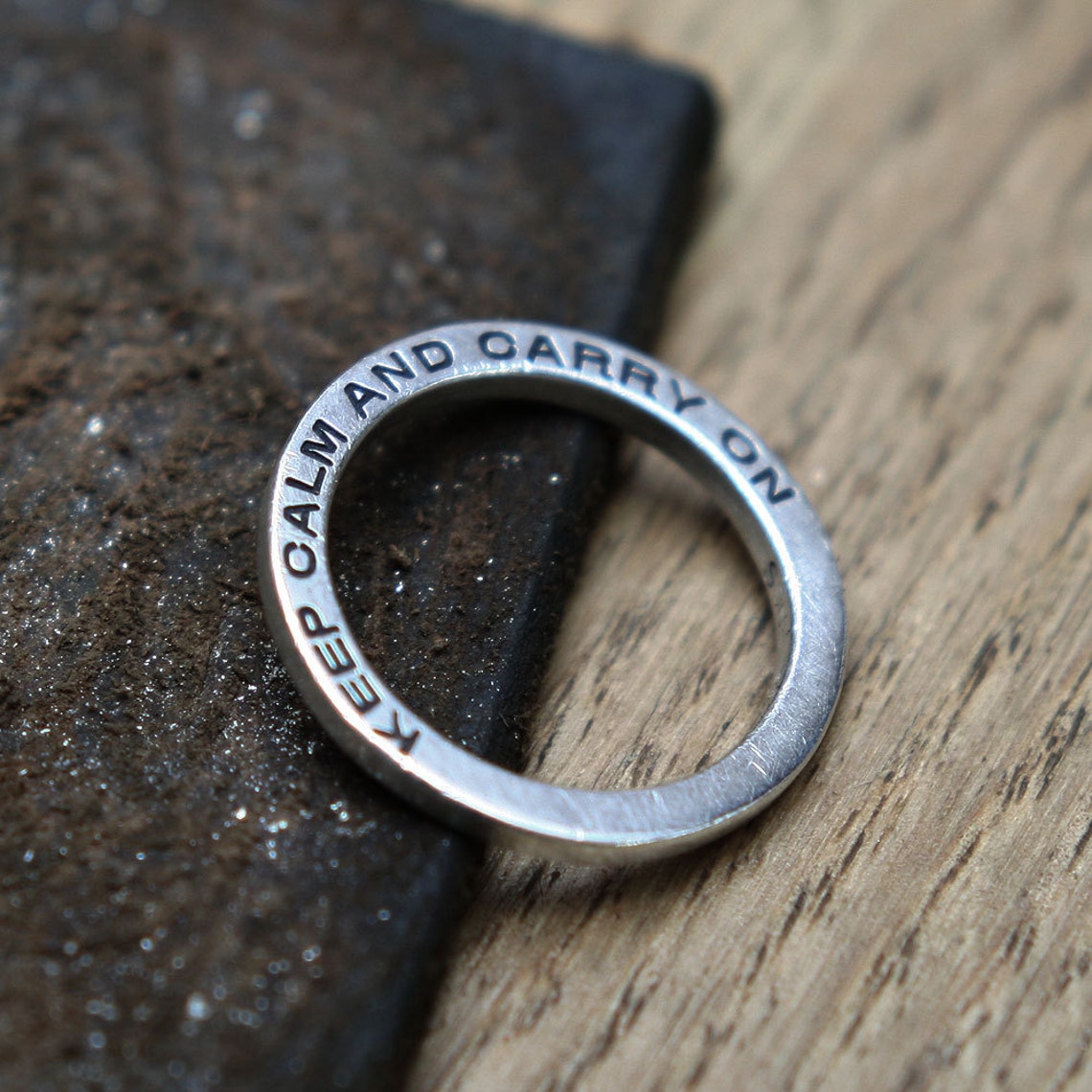 Word Ring Love Ring Name Ring Message Ring Promise Ring - Etsy