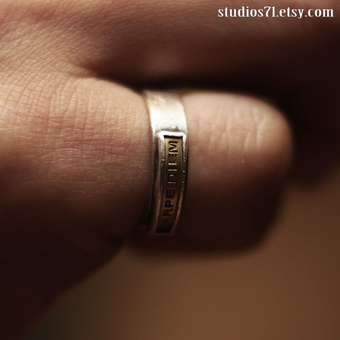 Word Ring Love Ring Name Ring Message Ring Promise Ring - Etsy