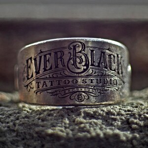 Word Ring, Love Ring, Message Ring, Promise Ring, Quote Ring, Silver ...