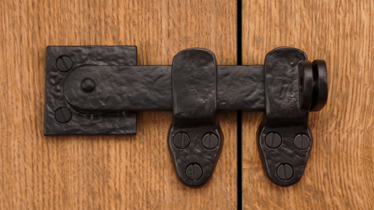 6.5 Iron Gate Lockable Bar Latch Solid Cast Iron - Etsy