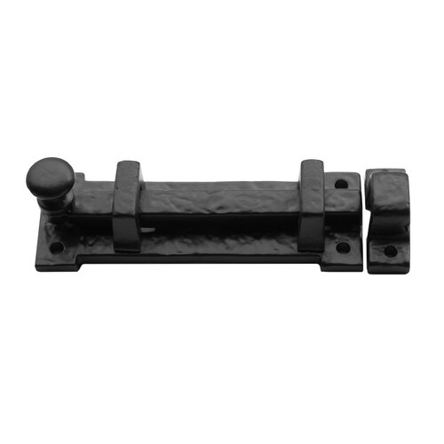6 3/4 Black Iron SHUTTER LATCH Slide Bolt Door Slide - Etsy