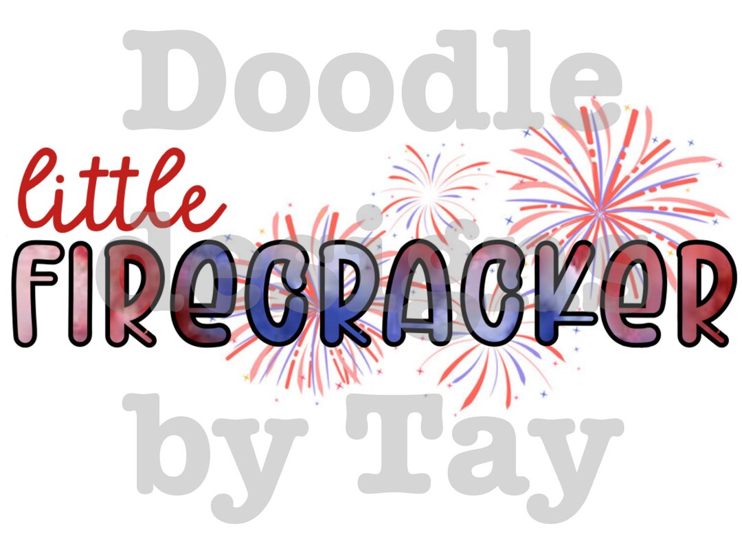 Little Firecracker PNG - Etsy