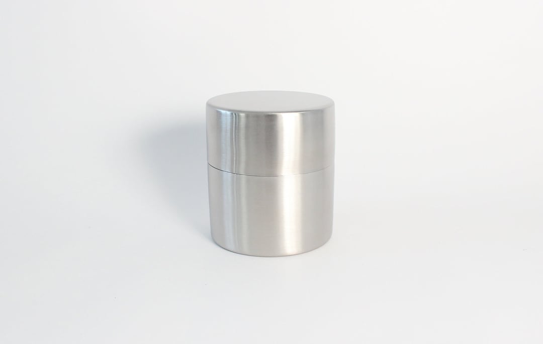 Japanese Stainless Steel Tea Storage Canister, 3 Sizes - Etsy