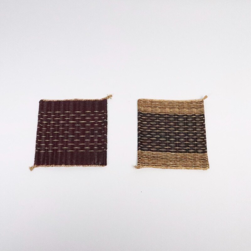 Hand Woven Coasters - Etsy