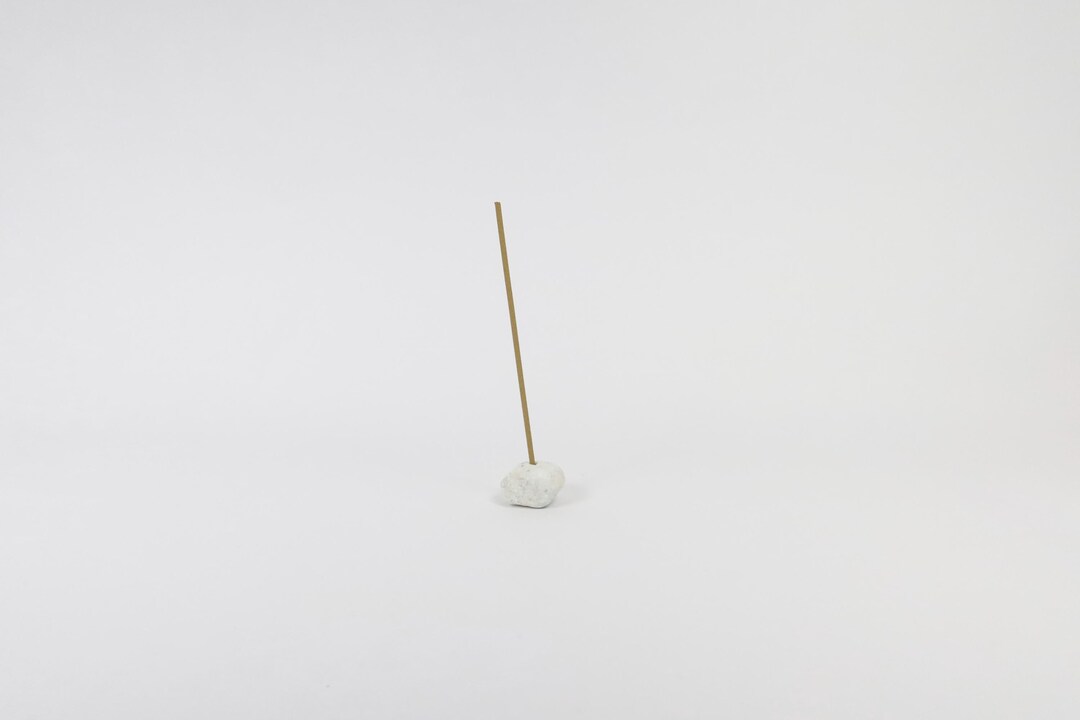 Japanese Tokyo Dodo Natural White Stone Incense Holder - Etsy