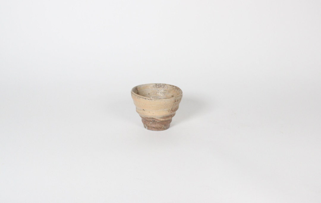 Japanese Shigaraki Beige Tea Cup - Etsy