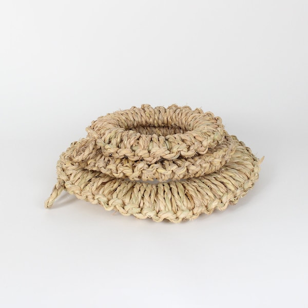 Straw Trivets - Etsy