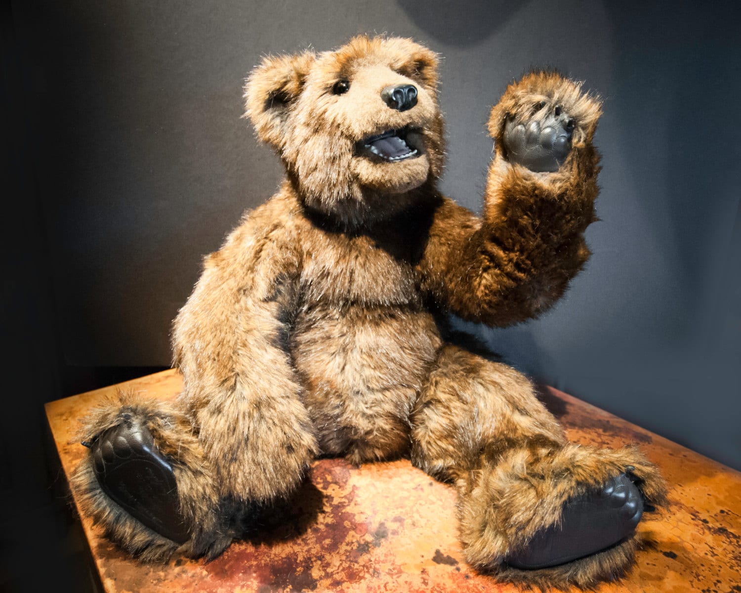 Very Collectible Adorable Beaver Valley Smith Plush Bear with Moveable ...