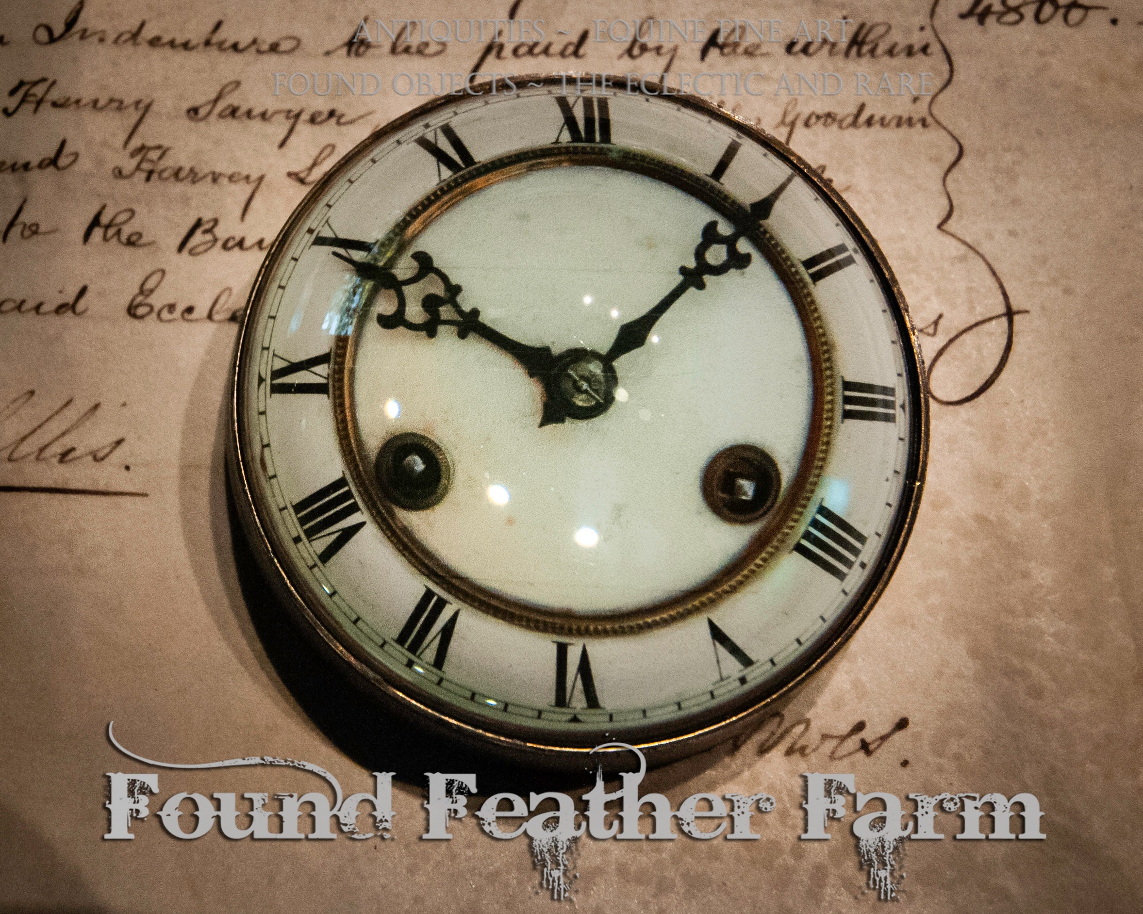 Vintage Medium Antique Bronze Round Dome Handmade Paperweight with ...