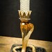 Jeweled Golden Composite Cobra Candle Holder - Etsy