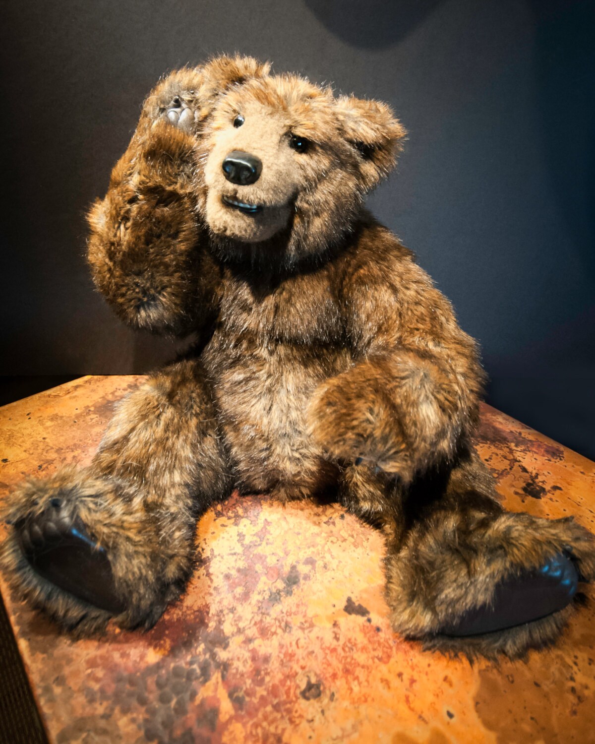 Very Collectible Adorable Beaver Valley Smith Plush Bear with Moveable ...