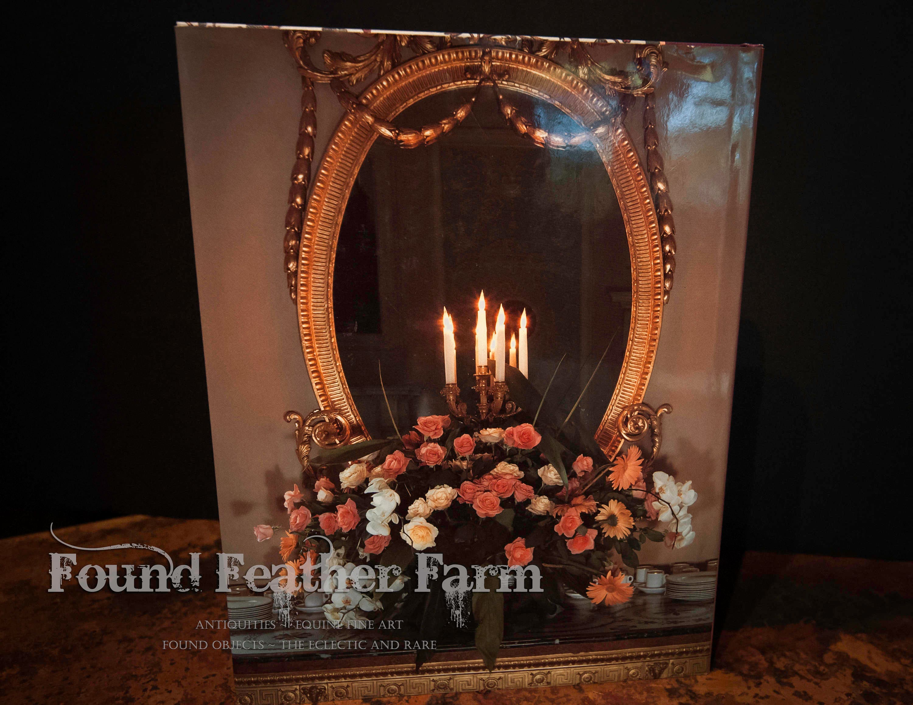 Vintage Hard Cover Romantic Style Tabletop Book Circa 1990