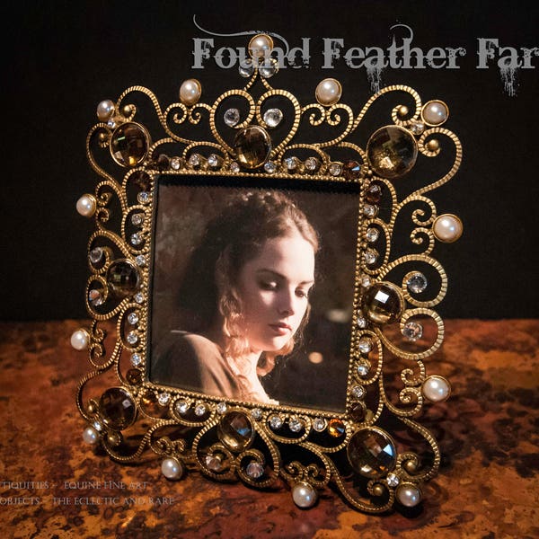 Jeweled Frame - Etsy