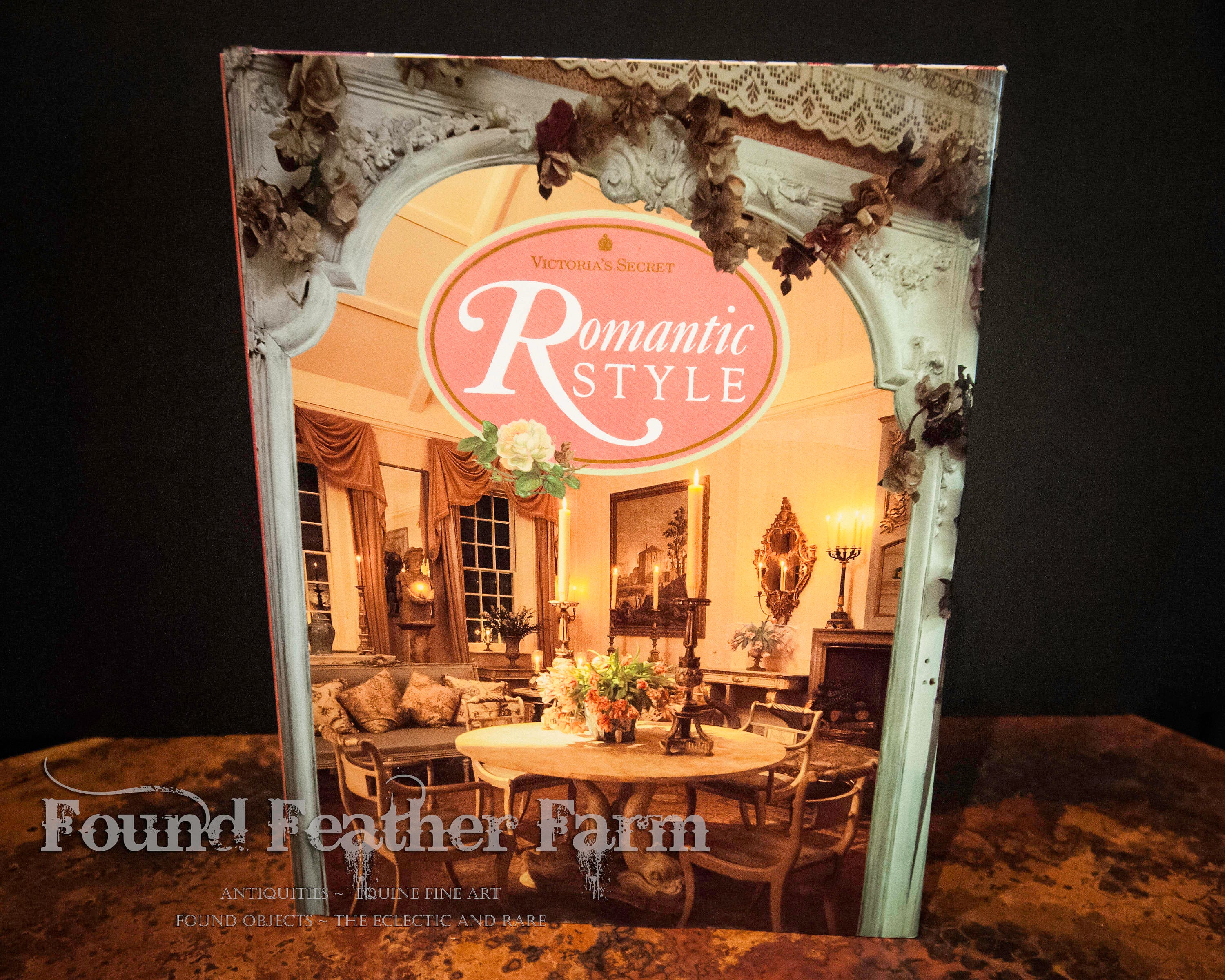 Vintage Hard Cover Romantic Style Tabletop Book Circa 1990