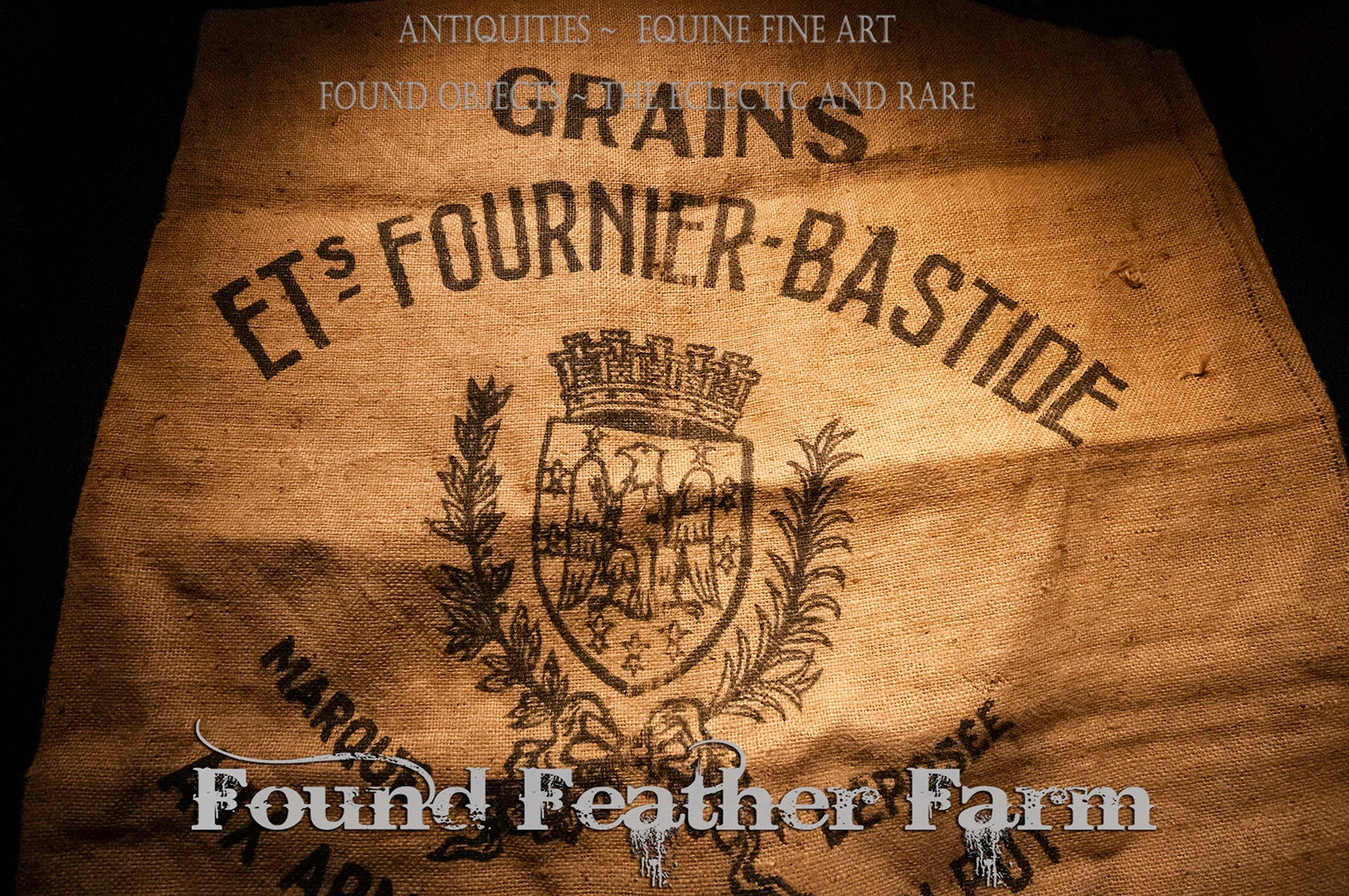 Vintage French Grain Sack from 1962