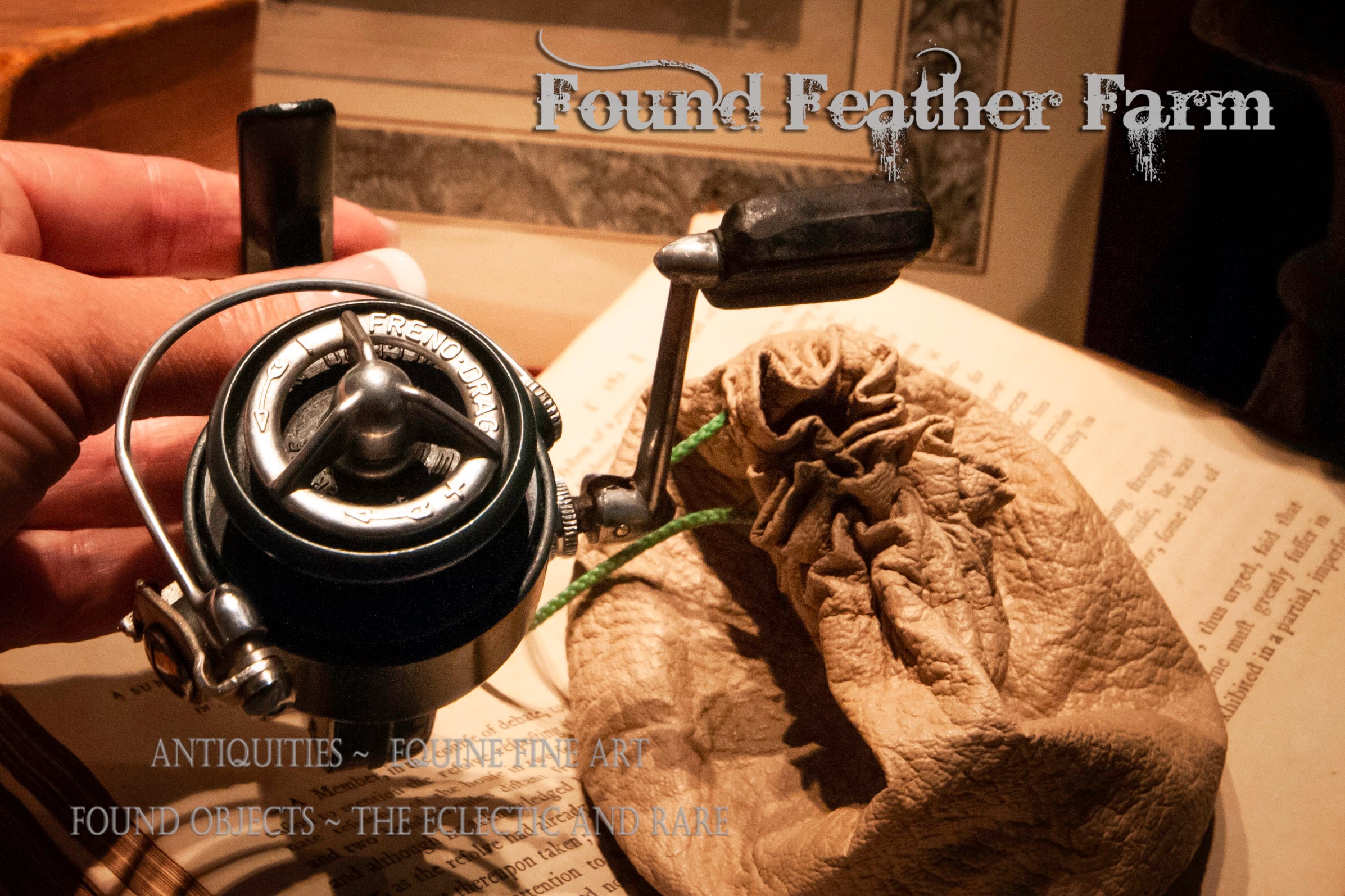 Vintage Italian Alcedo Micron Spinning Fishing Reel