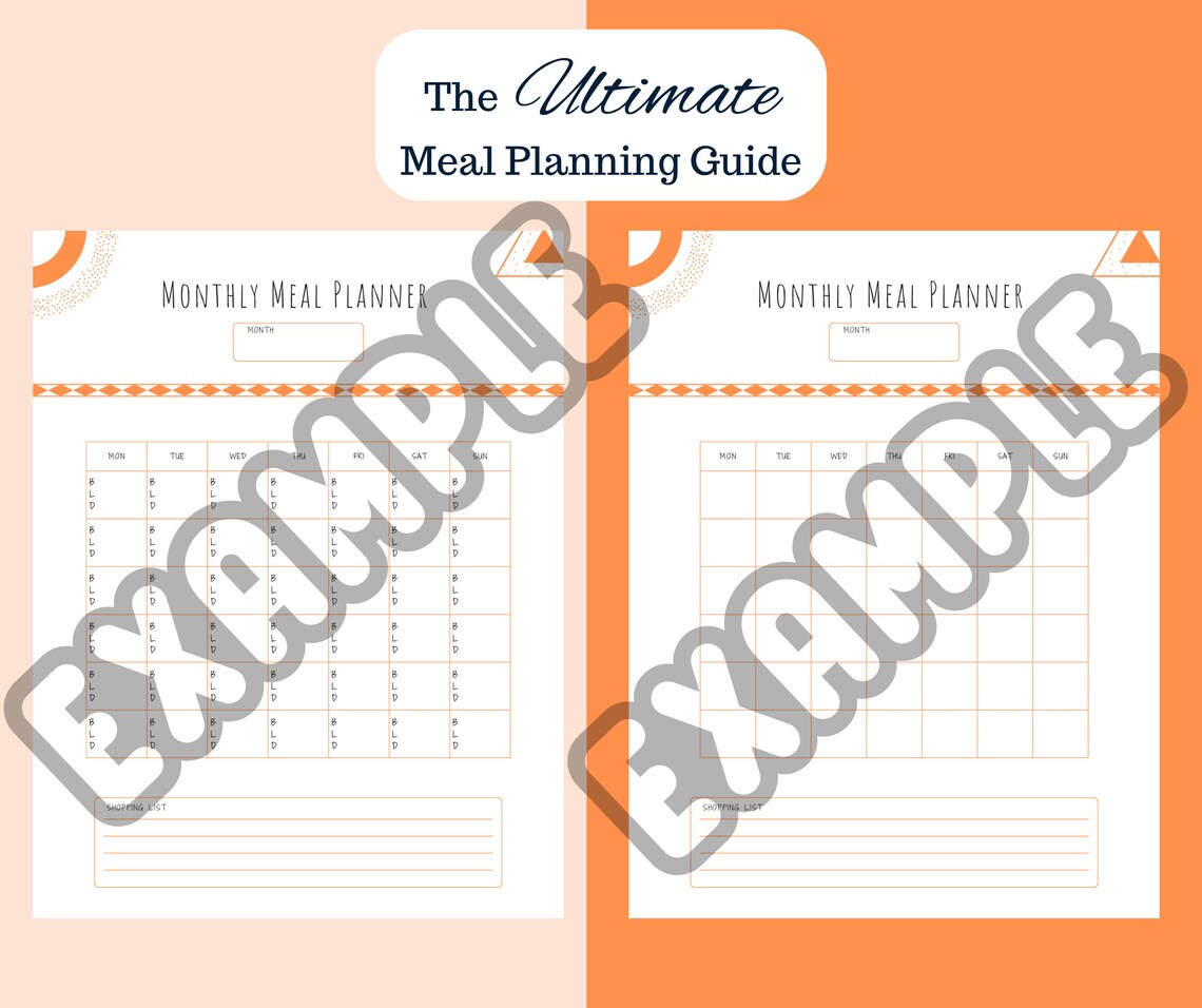 Weight Loss Meal Planner PDF Plan Your Way to a Healthier You With Ease ...