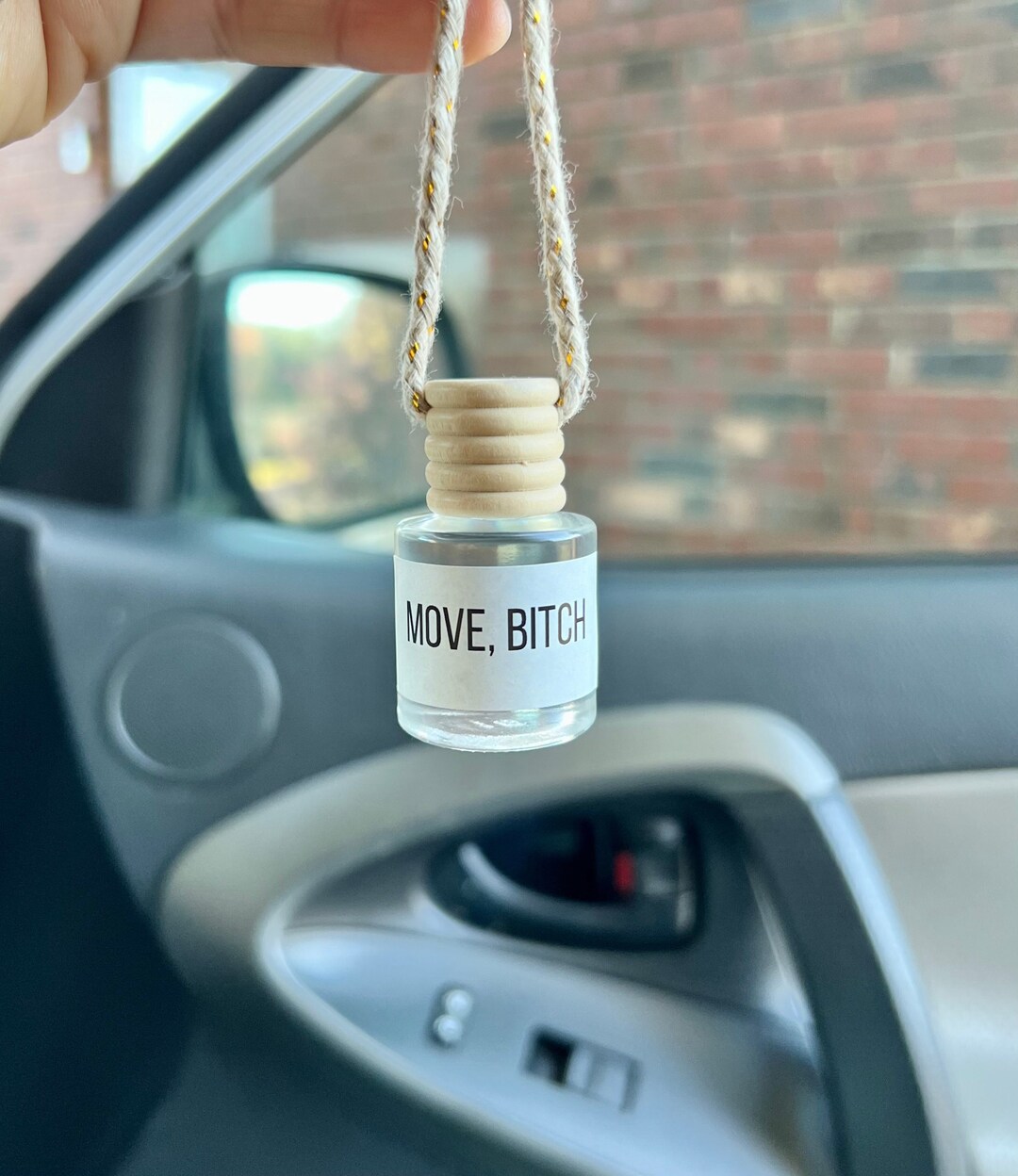 Move Bitch Car Diffuser Hanging, New Car Gift, Hanging Car Diffuser ...