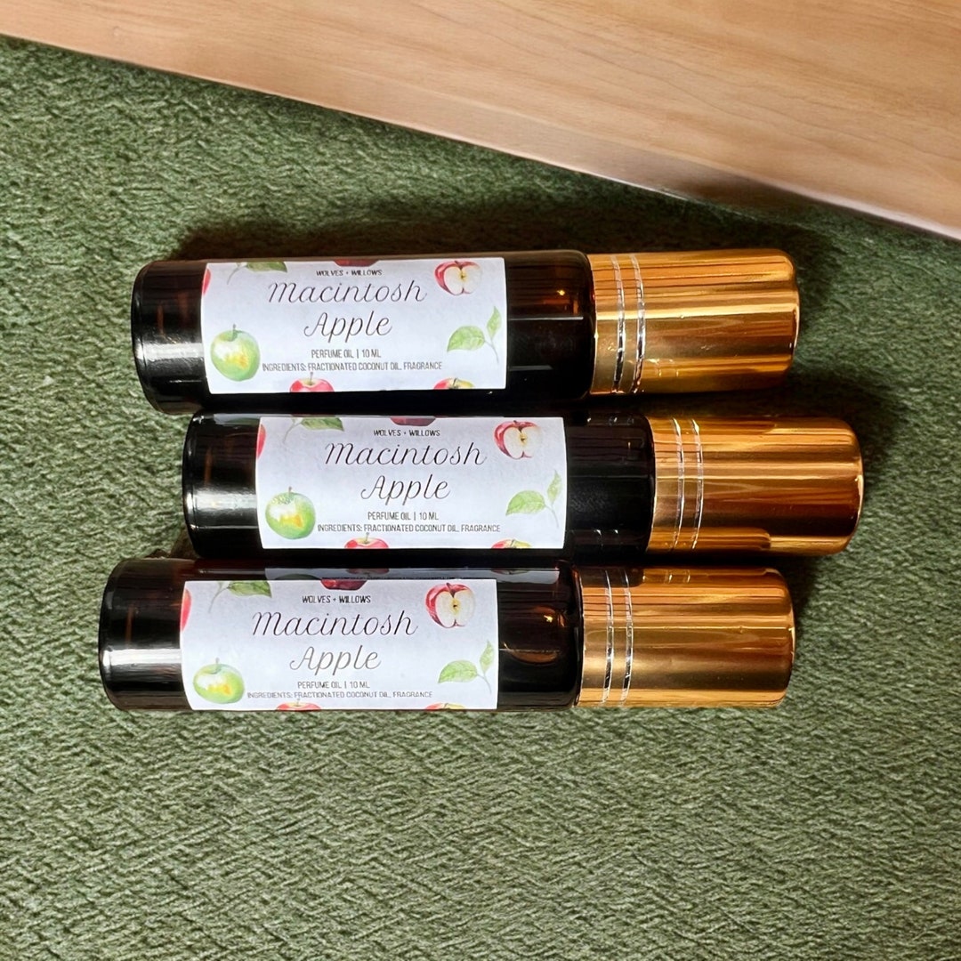 Macintosh Apple Roll on Perfume Oil for Women, Scented Oil Perfume ...