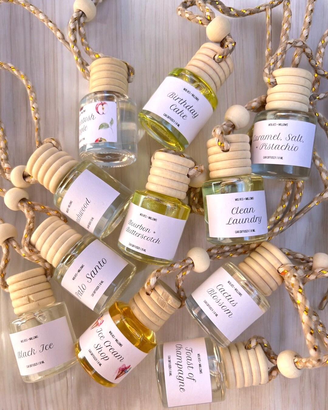 Car Air Freshener Car Diffuser Hanging Car Freshener New Car Gift ...