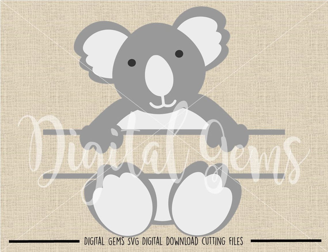 Koala Svg / Dxf / Eps / Png Files. Digital Download. - Etsy