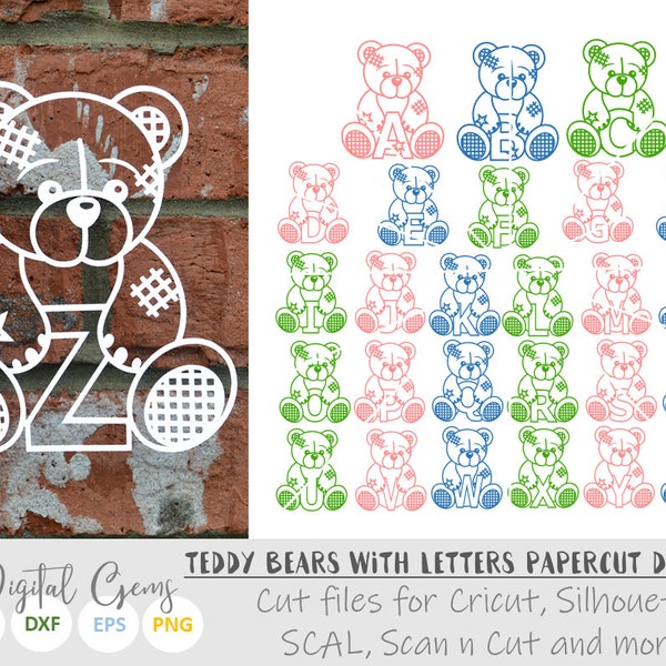Bear Alphabet - Etsy