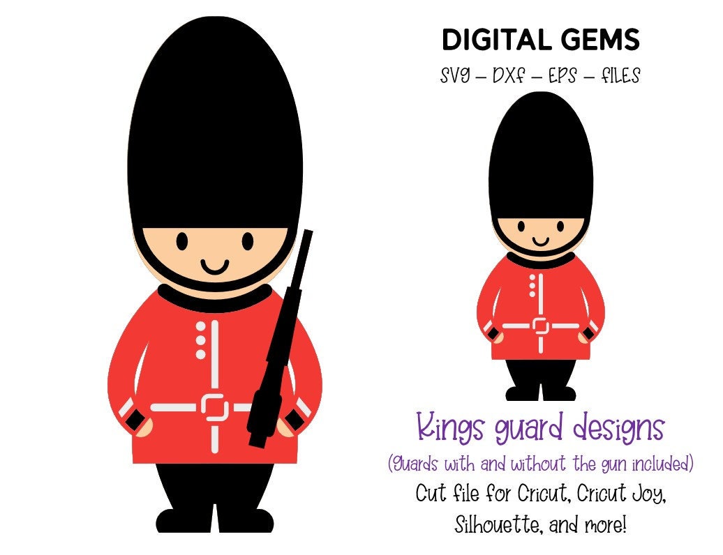 Kings Guard Royal Design Svg / Dxf / Eps / Png Files. Digital - Etsy UK