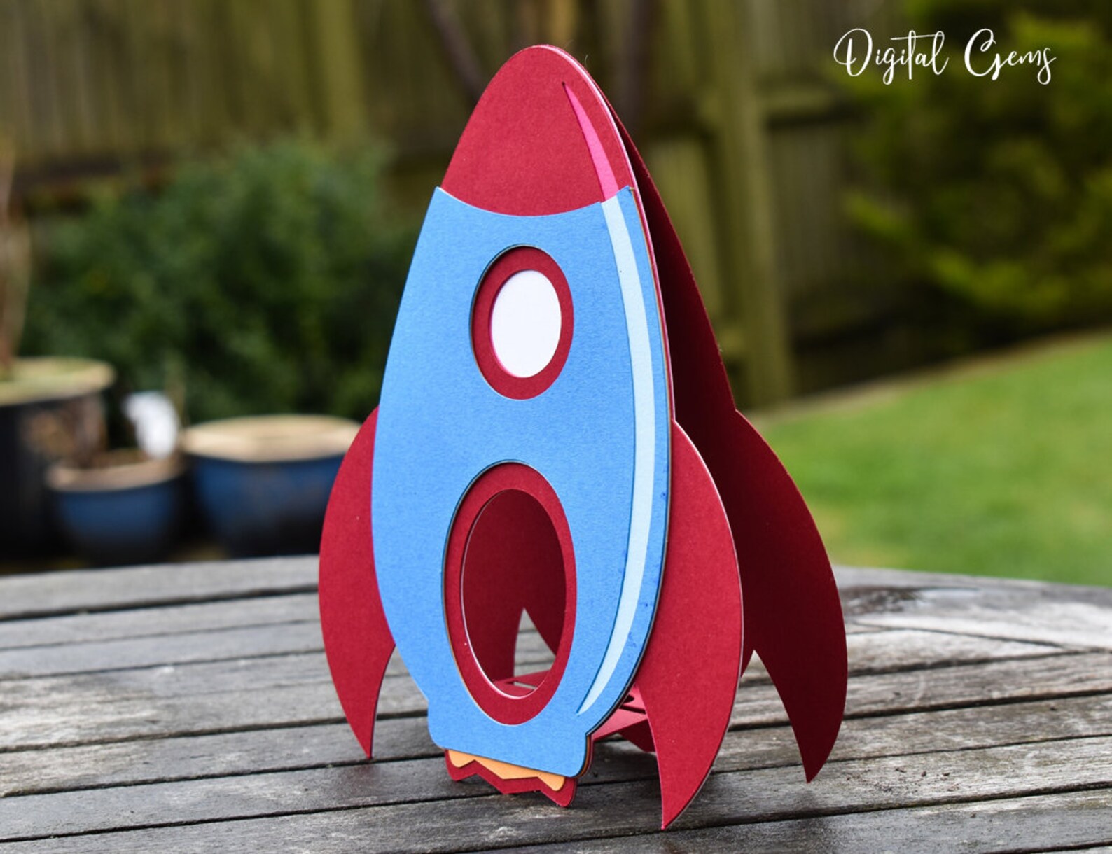 Rocket Egg Holder Design, Easter Svg / Dxf / Eps Files. Digital ...