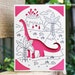 Dinosaur Insert Card Design. Digital Download Cricut Joy / - Etsy