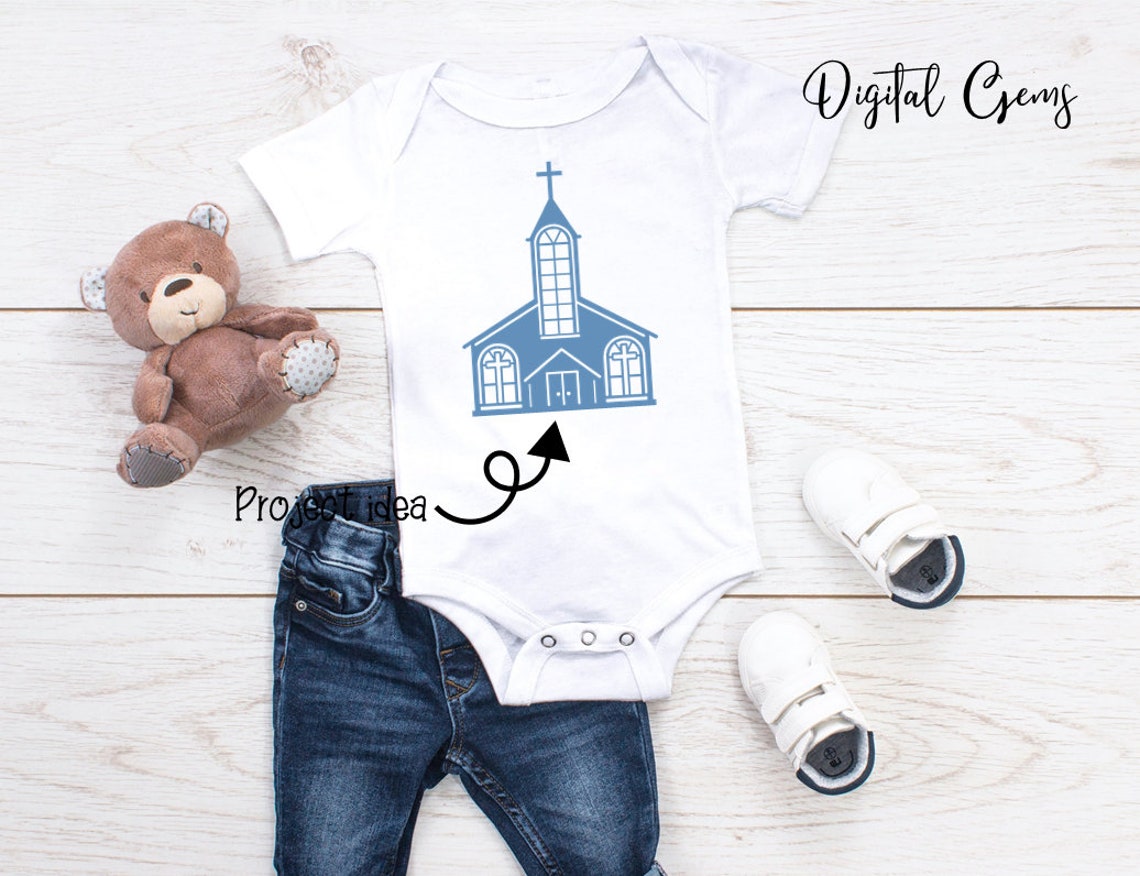 Church Designs, Svg / Dxf / Eps / Png Files. Digital Download ...