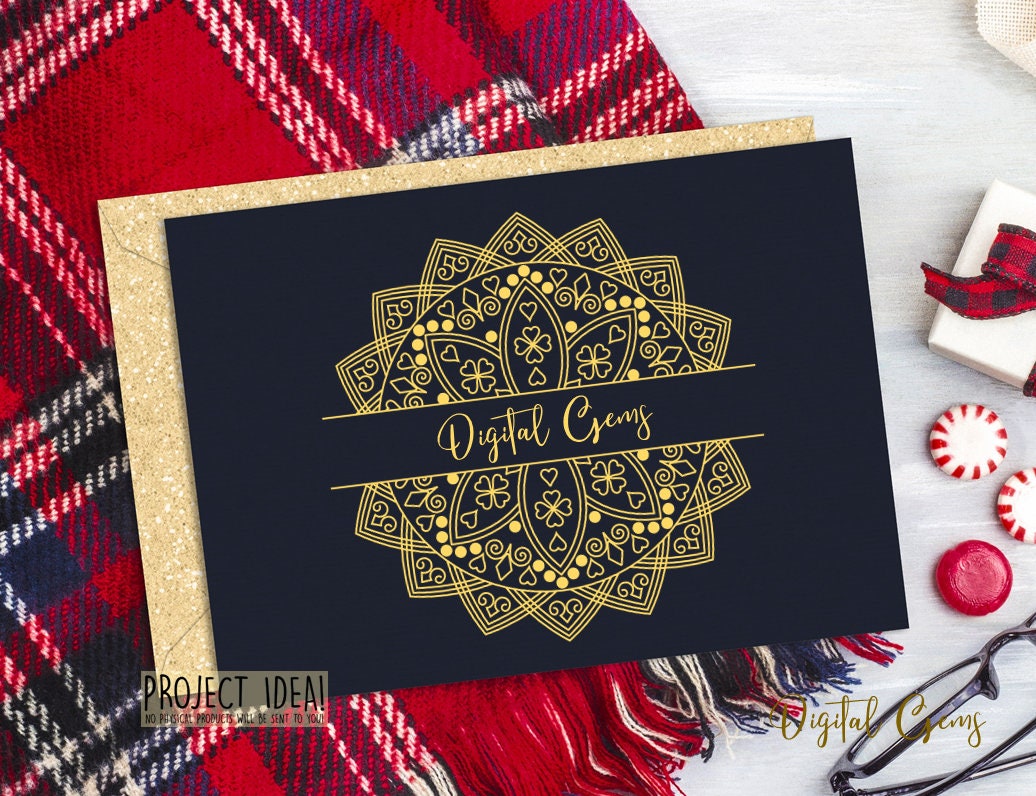 Mandala, Single Line Sketch / Drawing Files. Foil Quill Designs. for ...