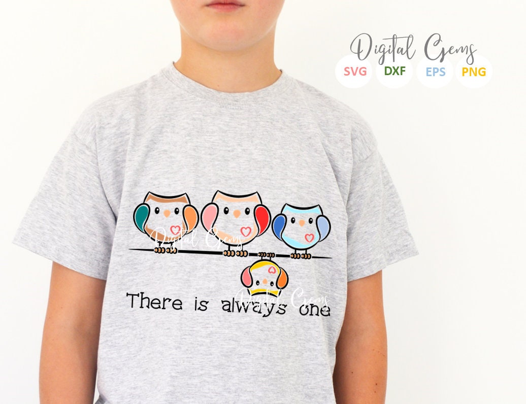 Owl 'there is Always One' Svg / Dxf / Eps / Png Files. Digital Download ...