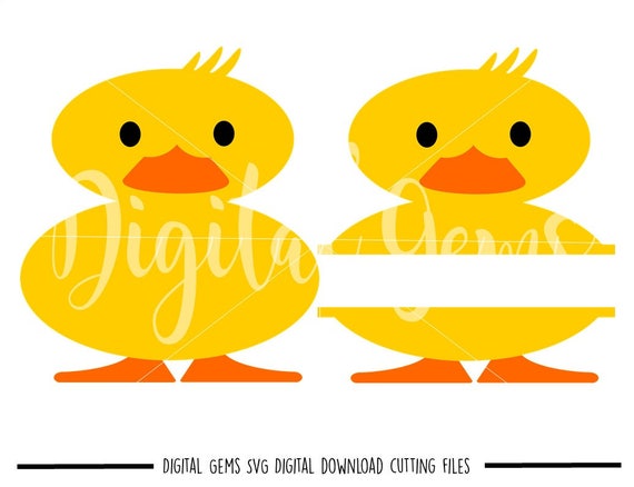 Duck Split Duck Svg / Dxf / Eps / Png Files. Digital | Etsy