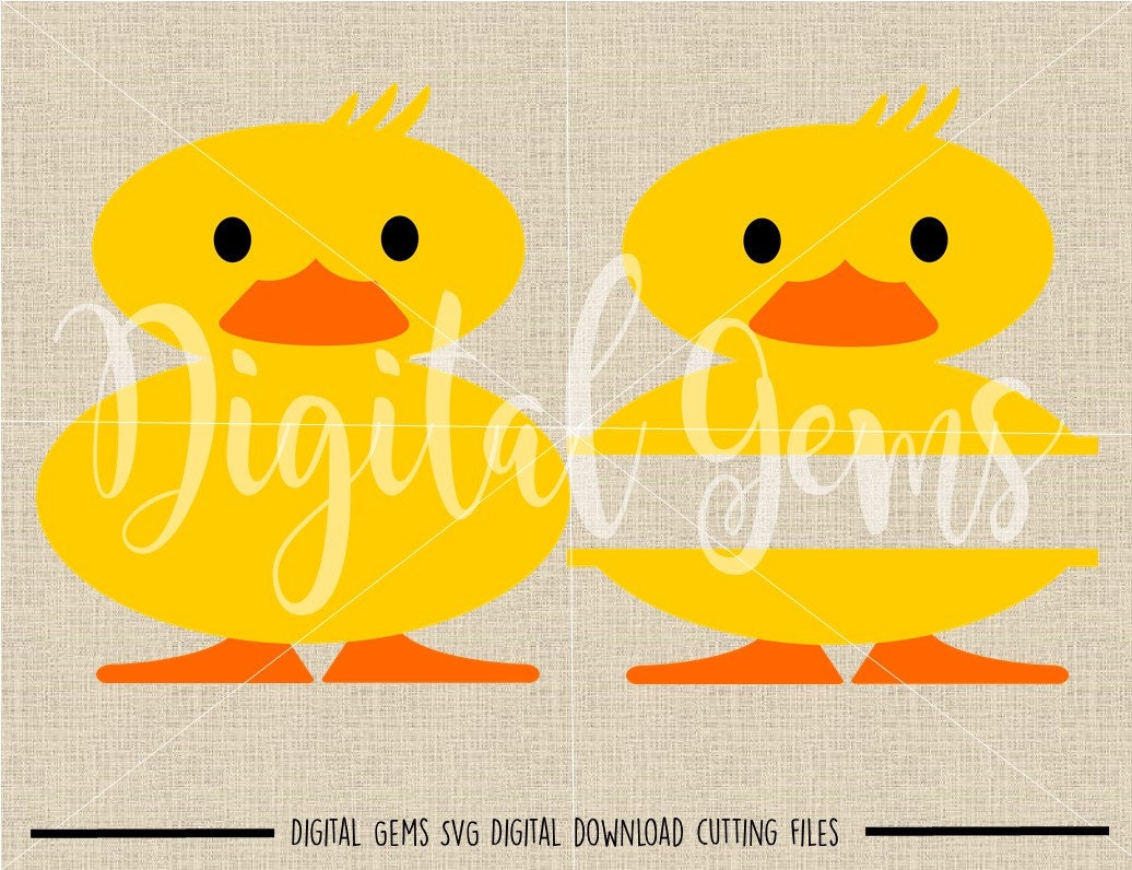Duck Split Duck Svg / Dxf / Eps / Png Files. Digital | Etsy