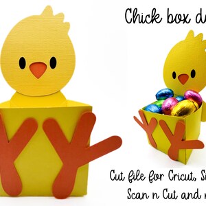 Chick Belly Box SVG | Paper Craft Design. Digital Download. Works With ...