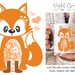 Fox Svg / Dxf / Eps / Png Files. Digital Download. Compatible With ...