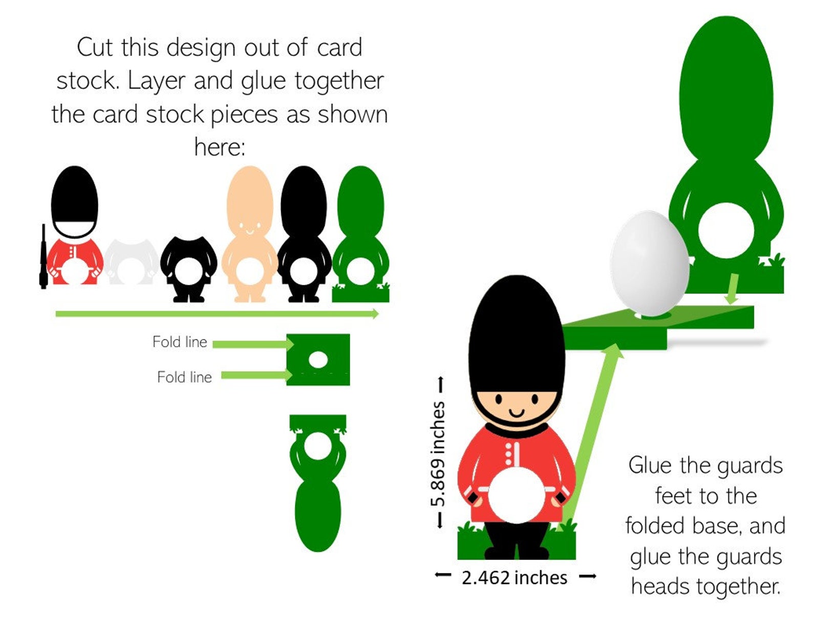 Queens Guard Jubilee SVG | Candy / Sweet / Bauble / Ornament Holder ...