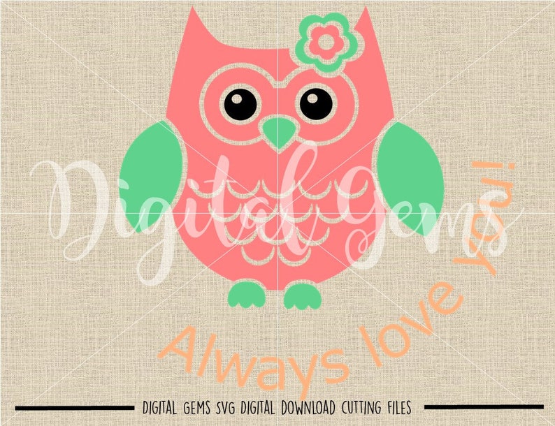 Owl Always Love You Svg / Dxf / Eps / Png Files. Digital | Etsy