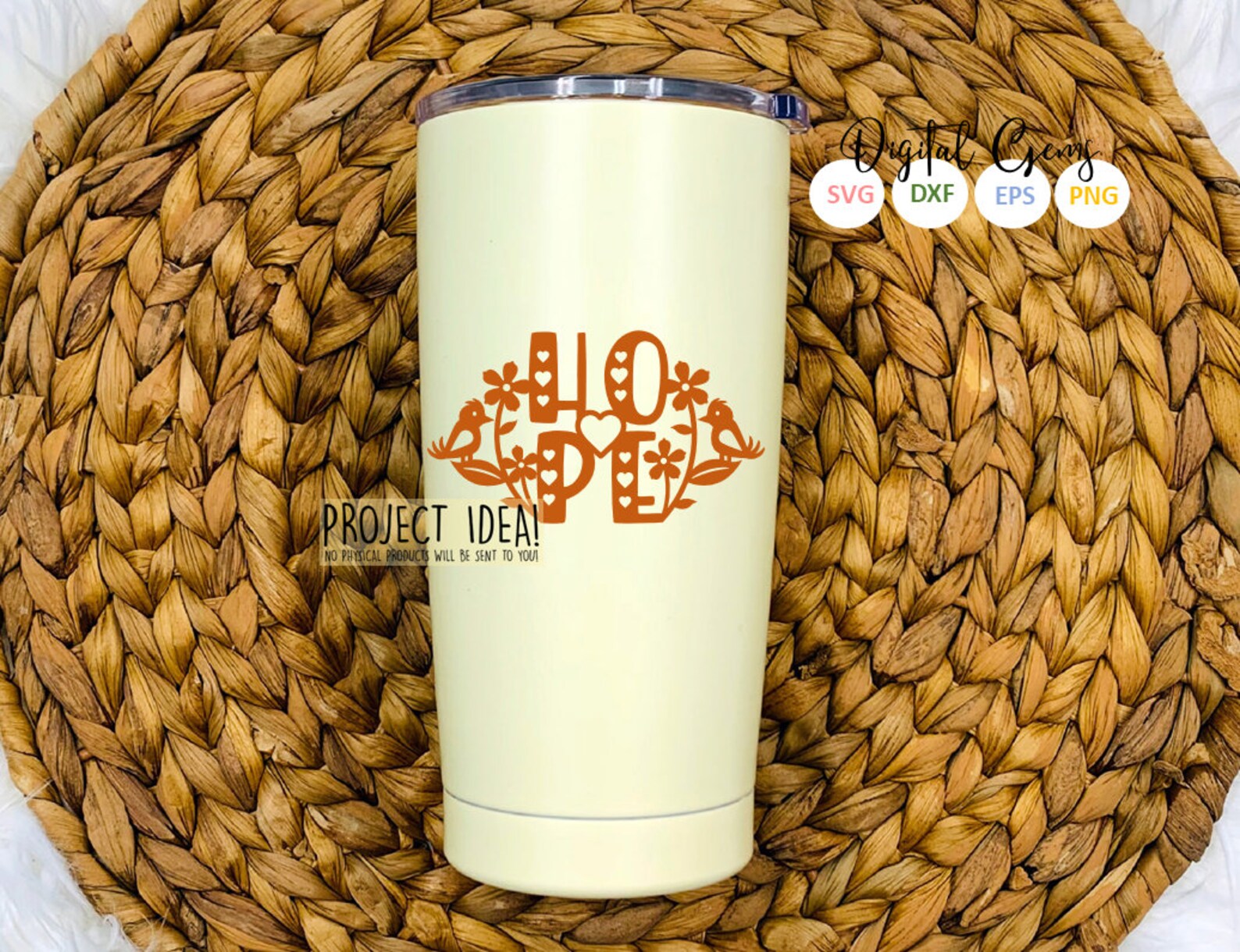 Hope Paper Cut Design Svg / Dxf / Eps / Png Files and Pdf / | Etsy