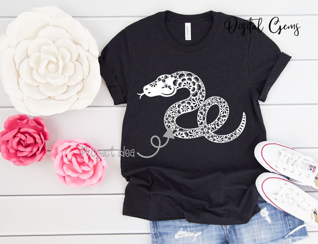 Snake, Chinese New Year, Svg / Dxf / Eps / Png Files. Digital Download ...