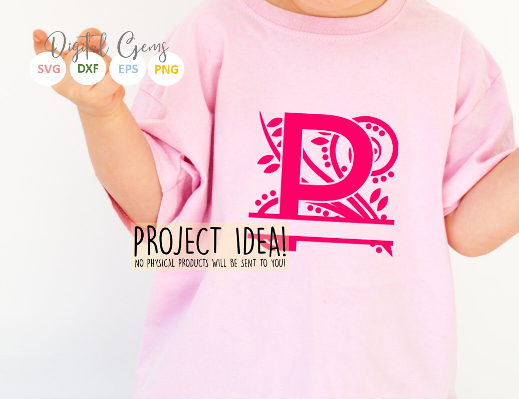 Split letter Alphabet monogram designs svg / dxf / eps / png | Etsy