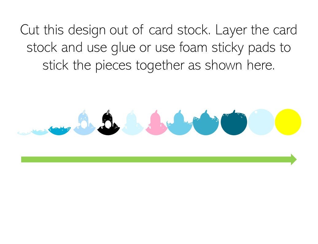 Narwhal Shadow Box SVG: Layered Sea Design (digital Download) - Etsy