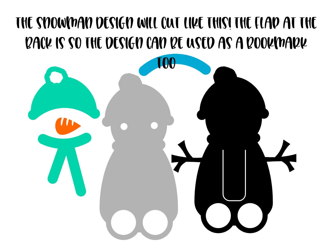 Finger Puppet / Bookmark Designs penguin Reindeer and - Etsy