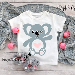 Koala Svg / Dxf / Eps / Png Files. Digital Download. Compatible With ...
