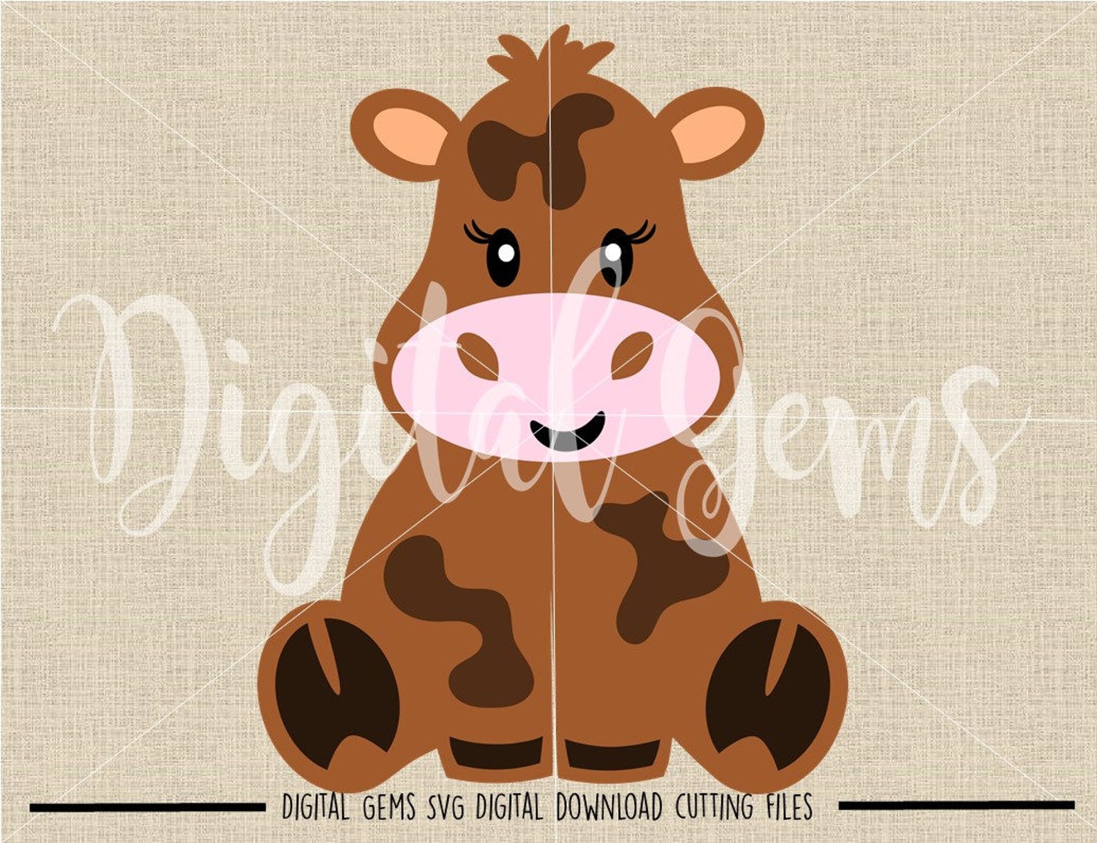 Cow svg / dxf / eps / png files. Digital download. Compatible | Etsy