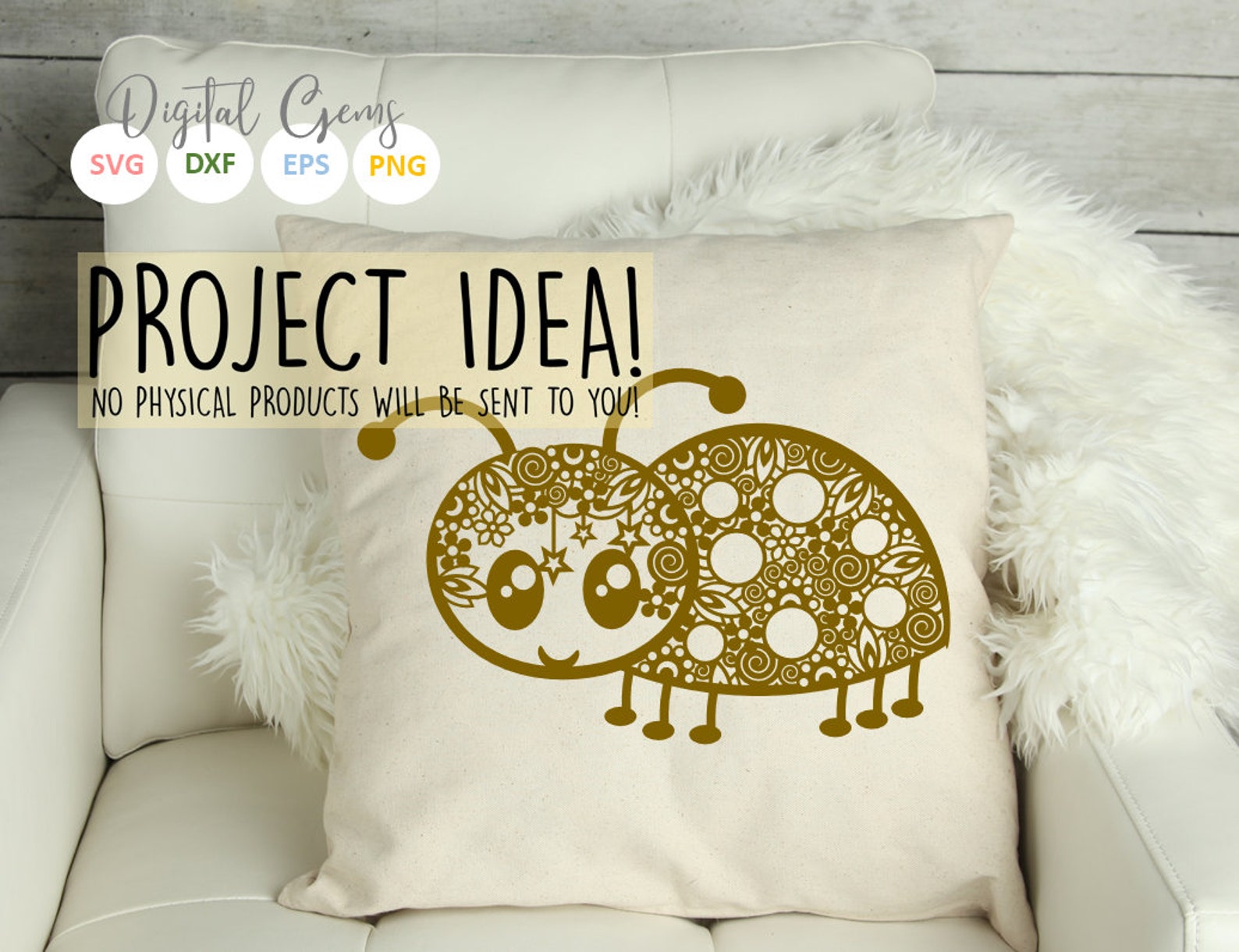 Ladybird / Ladybug Paper Cut Svg / Dxf / Eps / Files and Pdf / | Etsy