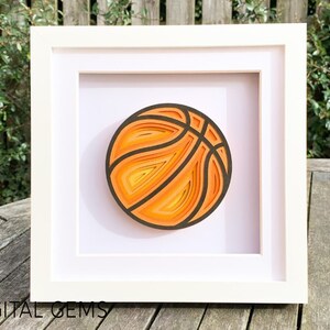 Basketball Shadow Box SVG | Digital Download. Works With Cricut Joy ...