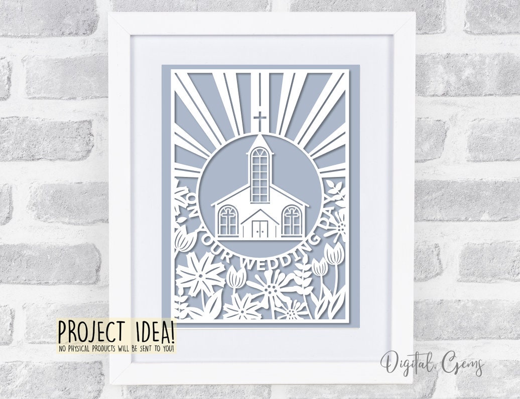 Love and Marriage Wedding Paper Cut Design Bundle. Svg / Dxf - Etsy